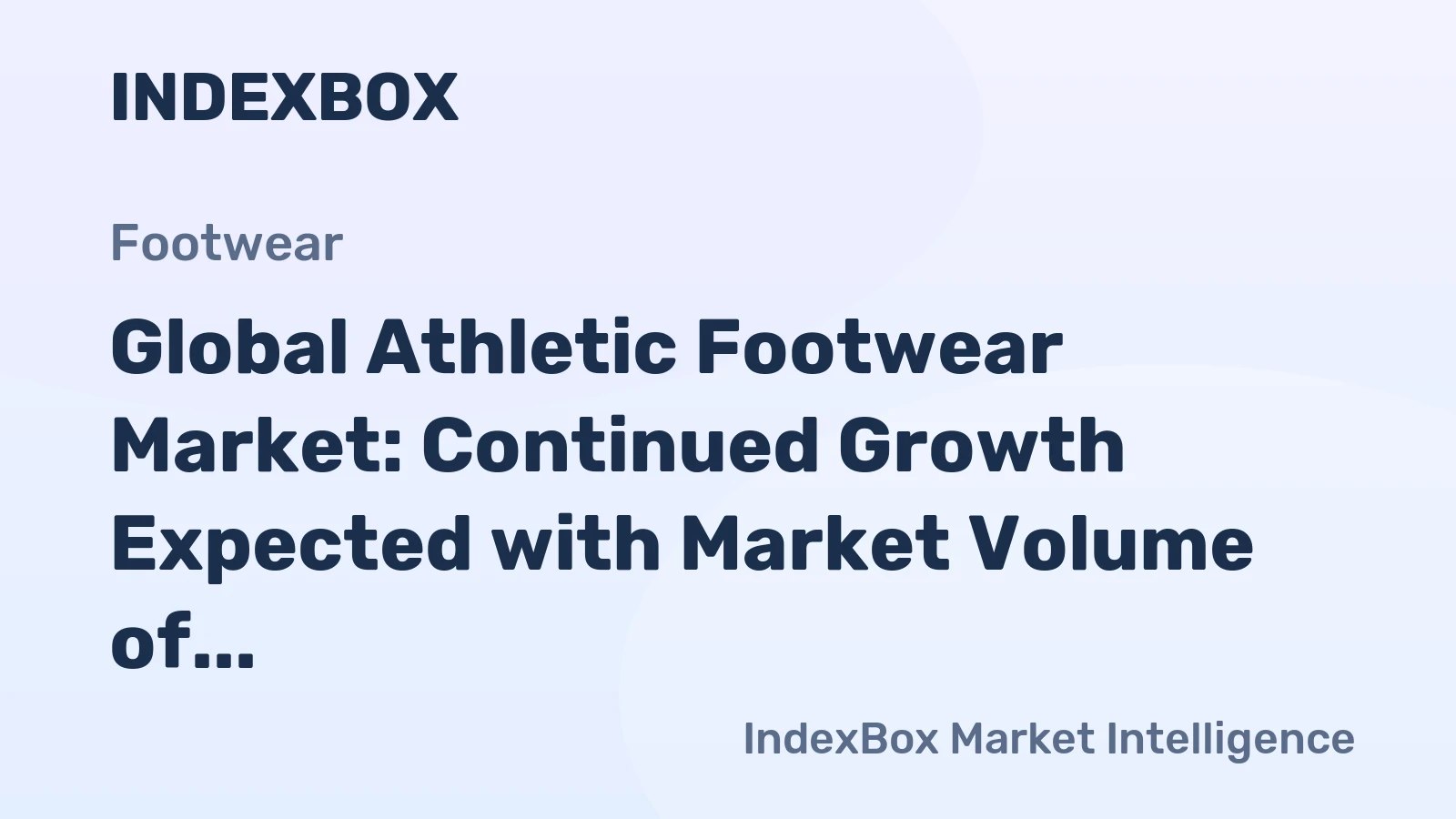 Global Athletic Footwear Market: Continued Growth Expected with Market Volume of 1.6B pairs and Market Value of $31B by 2035