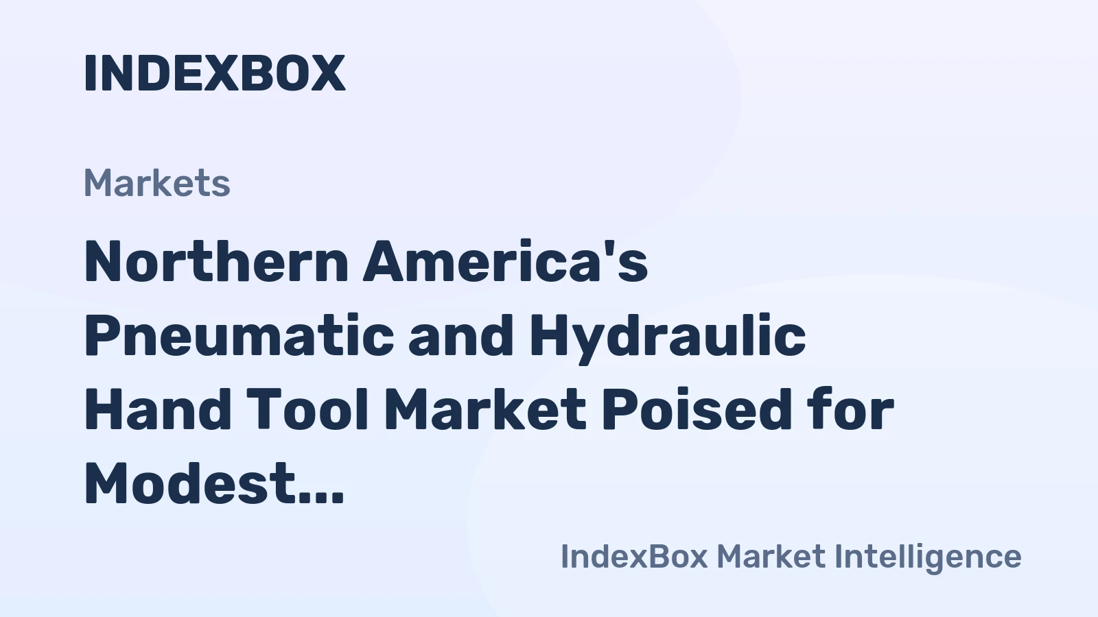 Northern America's Pneumatic and Hydraulic Hand Tool Market Poised for Modest 04% CAGR Growth Through 2035