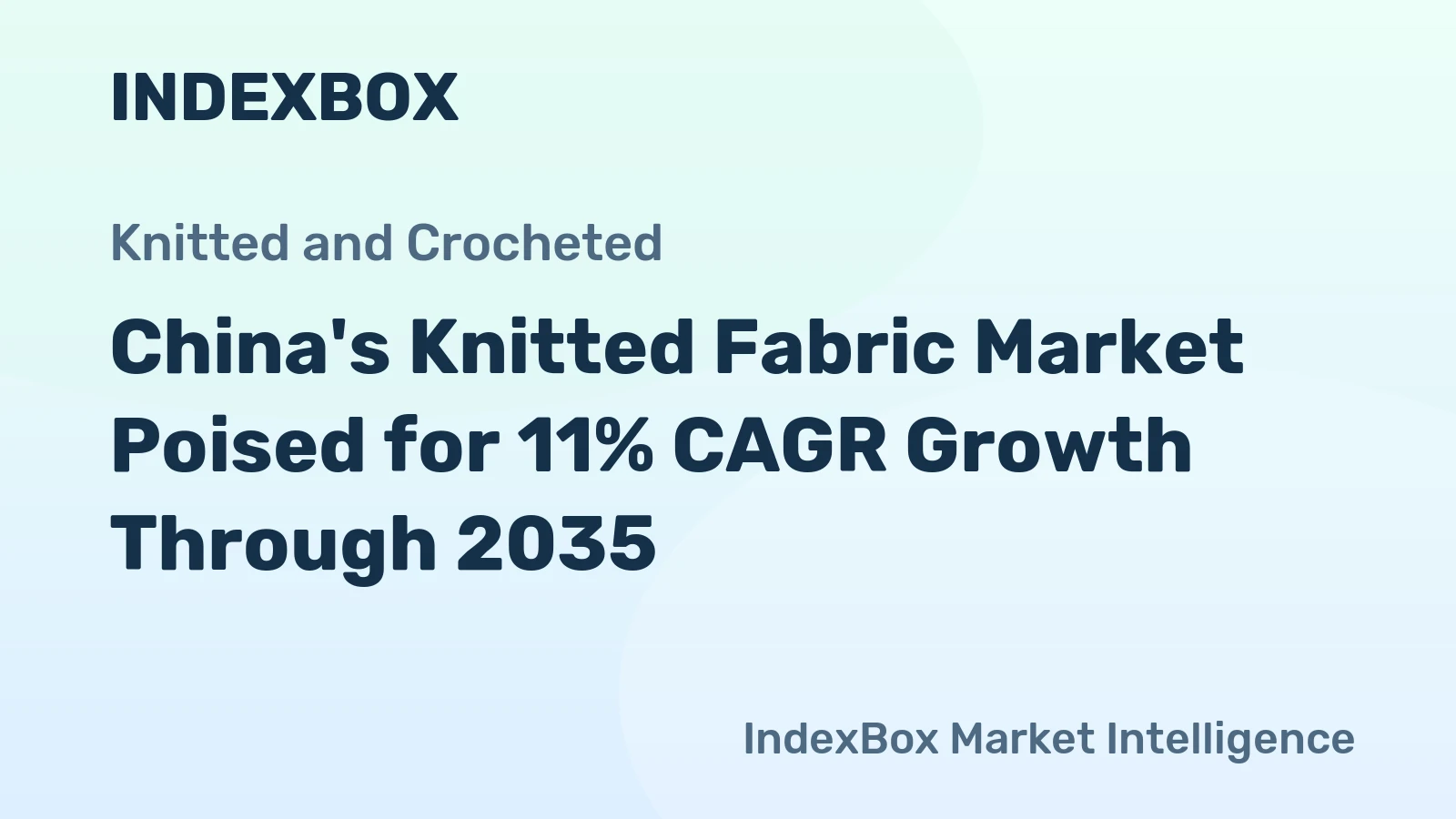 China's Knitted Fabric Market Poised for 11% CAGR Growth Through 2035