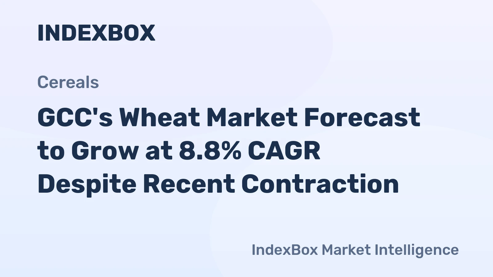 GCC's Wheat Market Forecast to Grow at 8.8% CAGR Despite Recent Contraction