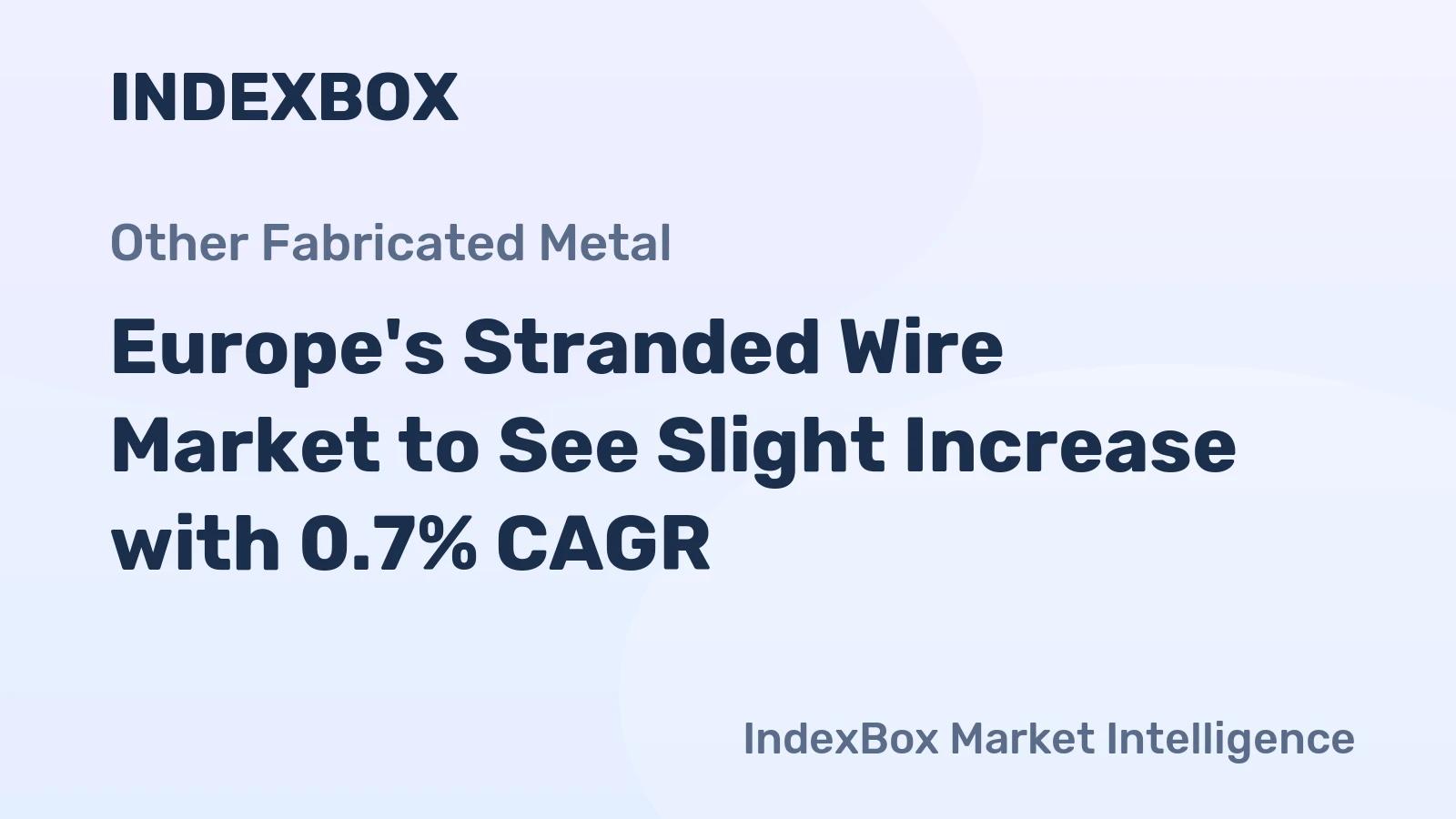 Europe's Stranded Wire Market to See Slight Increase with 0.7% CAGR