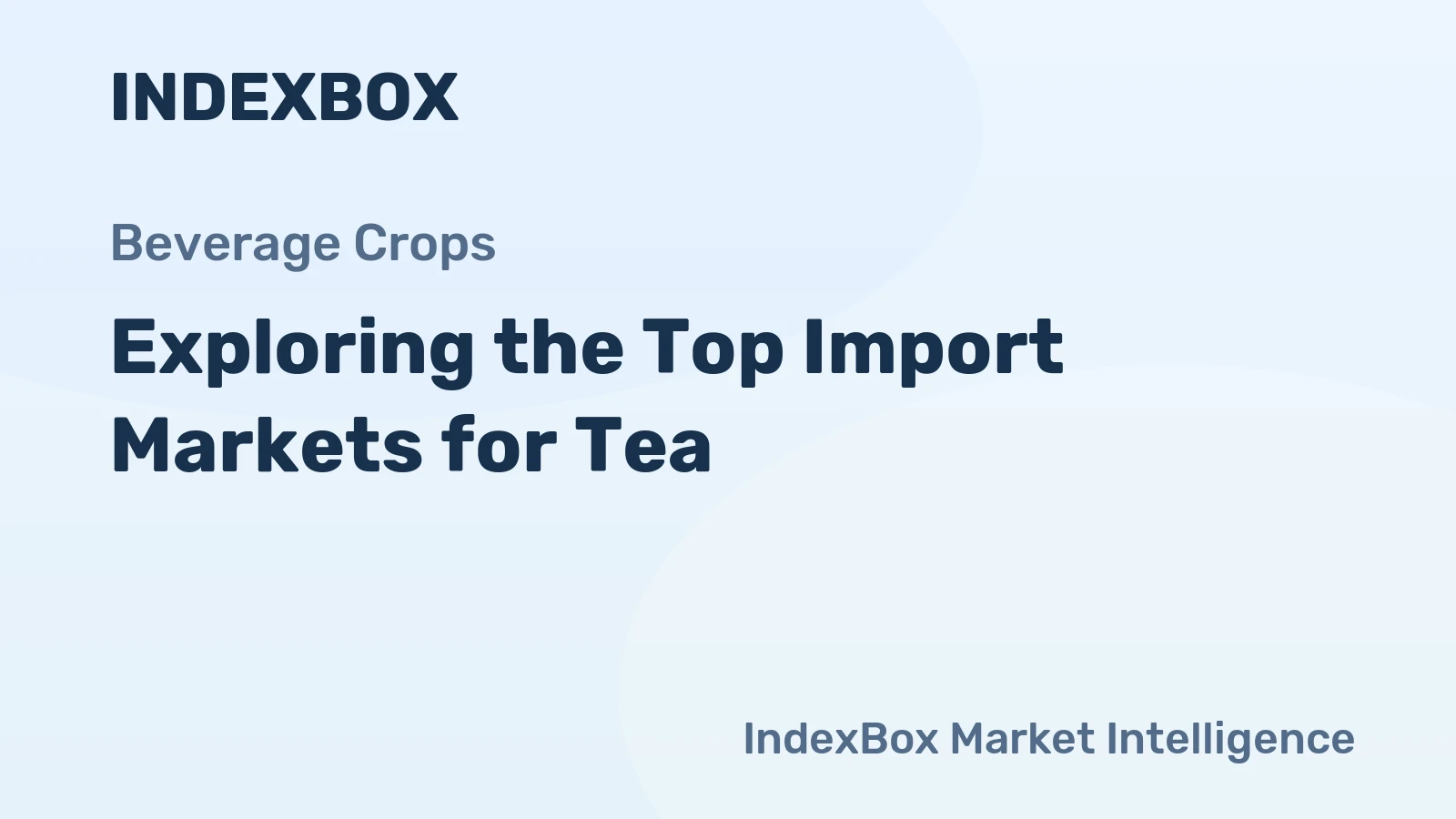 Exploring the Top Import Markets for Tea