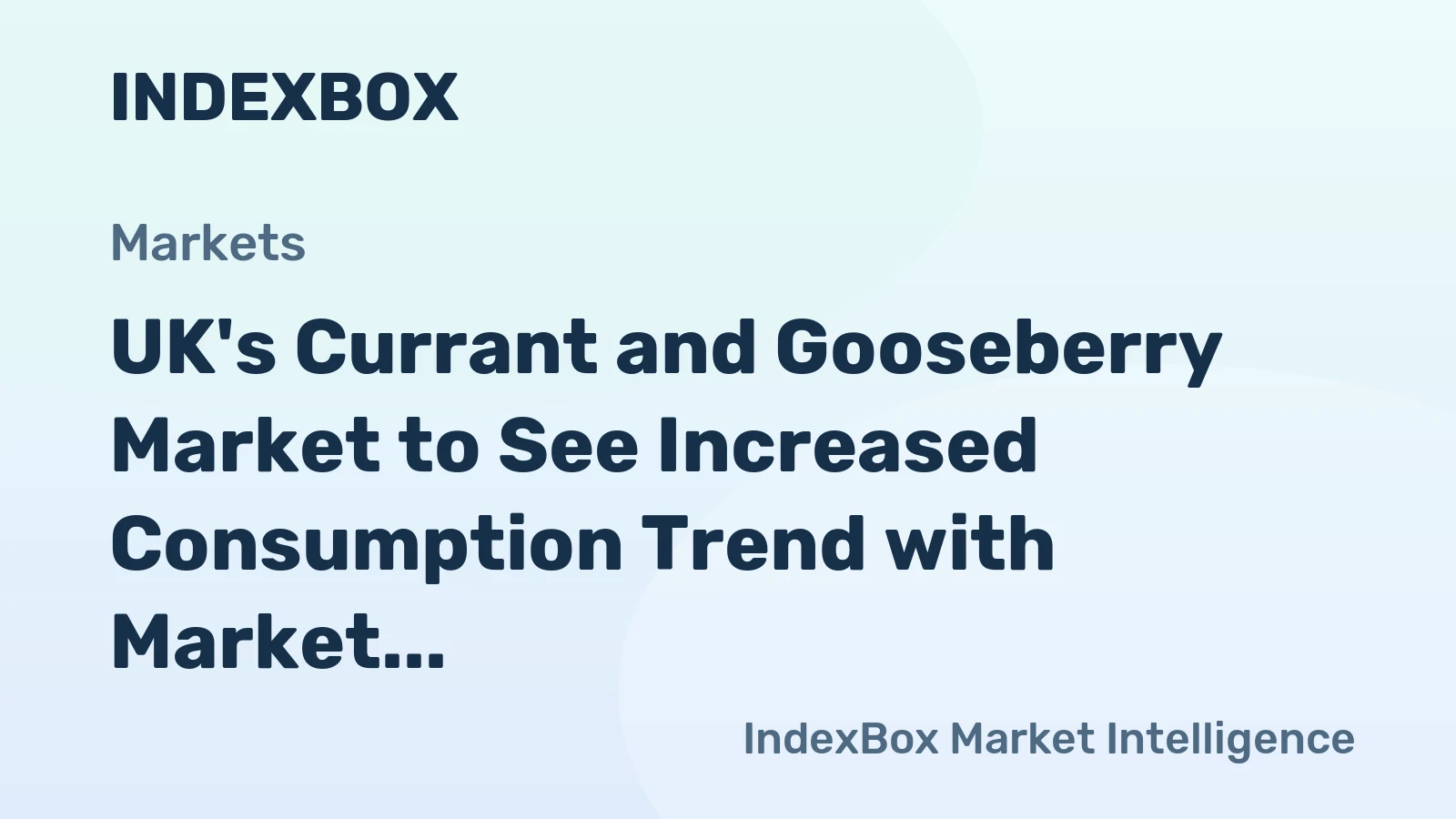 UK's Currant and Gooseberry Market to See Increased Consumption Trend with Market Volume Reaching 21K tons and Market Value Reaching $136M by 2035
