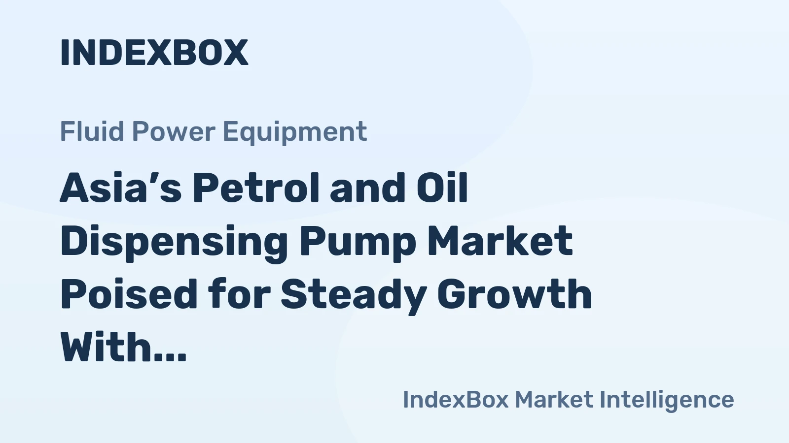 Asia’s Petrol and Oil Dispensing Pump Market Poised for Steady Growth With a 3.2% CAGR in Value Through 2035