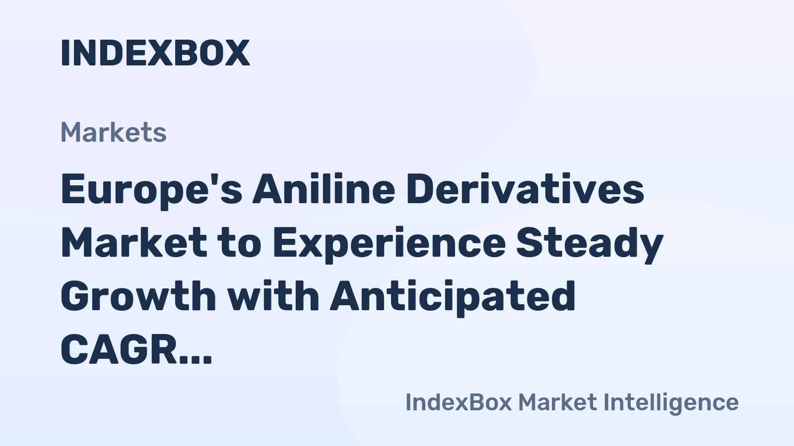 Europe's Aniline Derivatives Market to Experience Steady Growth with Anticipated CAGR of +1.8% from 2024 to 2035