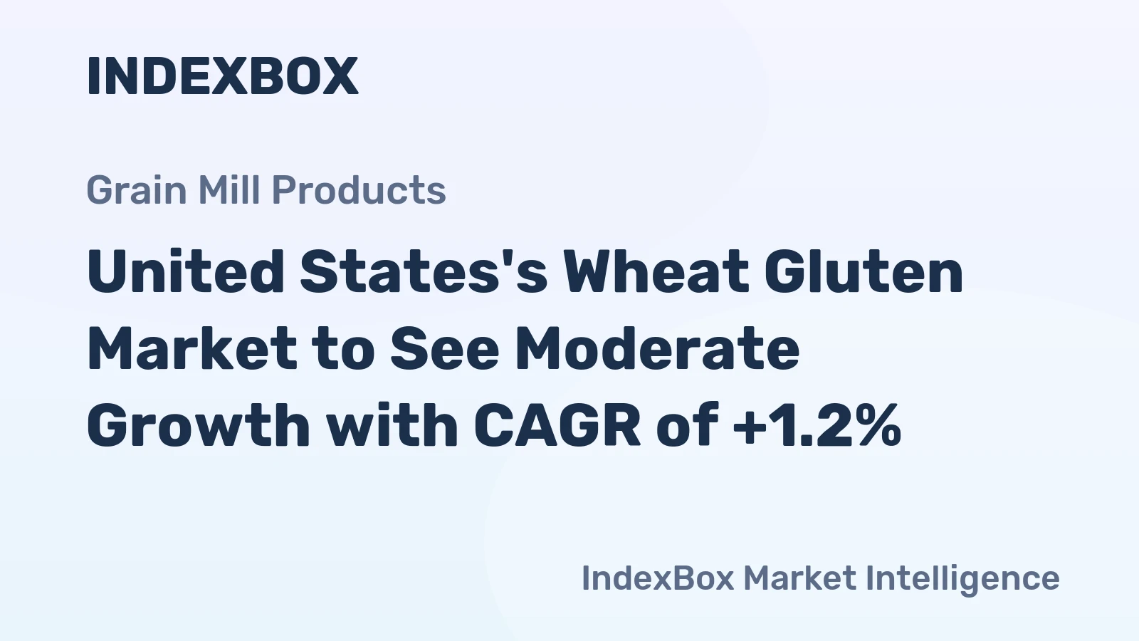 United States's Wheat Gluten Market to See Moderate Growth with CAGR of +1.2%