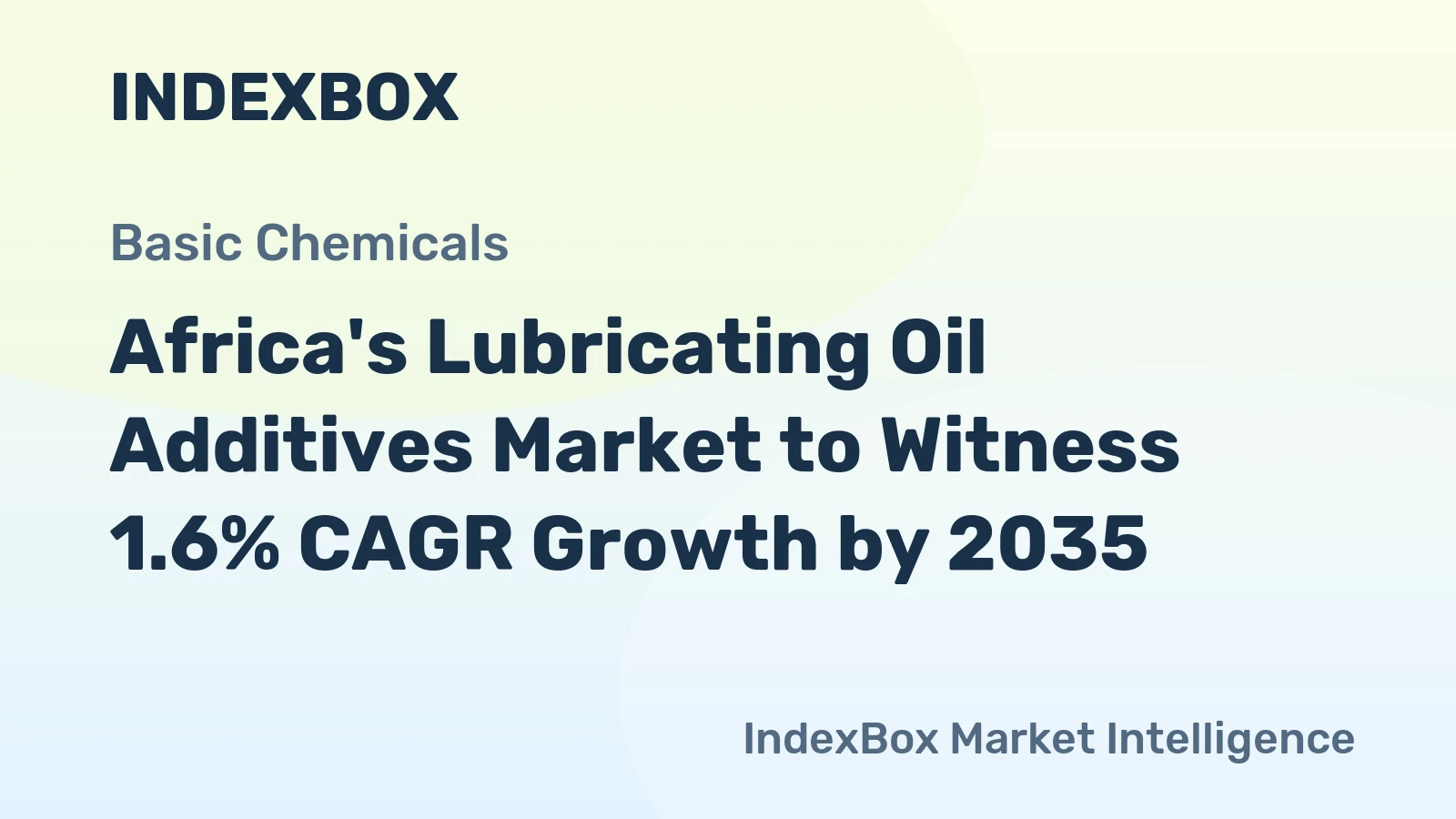 Africa's Lubricating Oil Additives Market to Witness 1.6% CAGR Growth by 2035