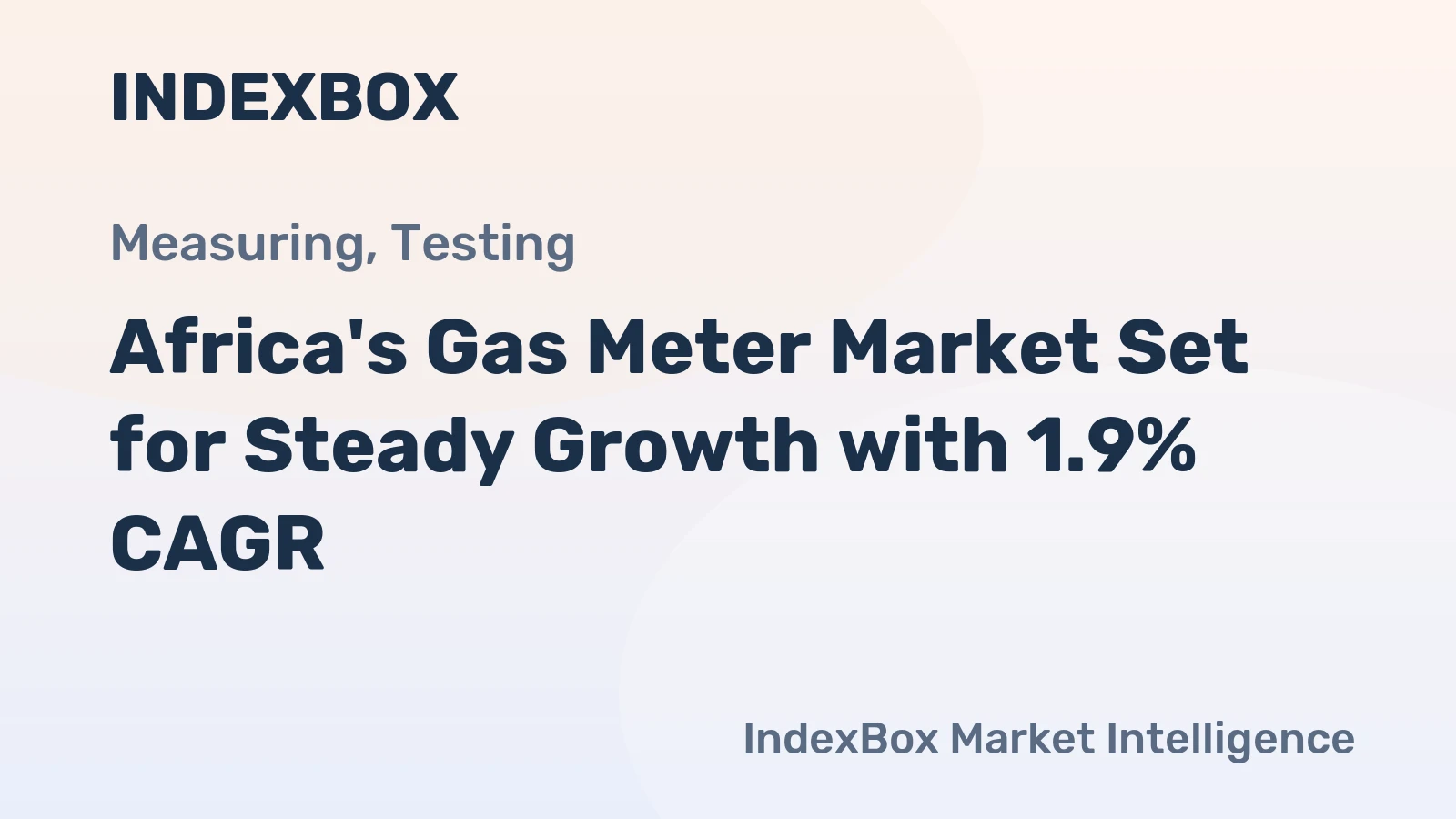 Africa's Gas Meter Market Set for Steady Growth with 1.9% CAGR