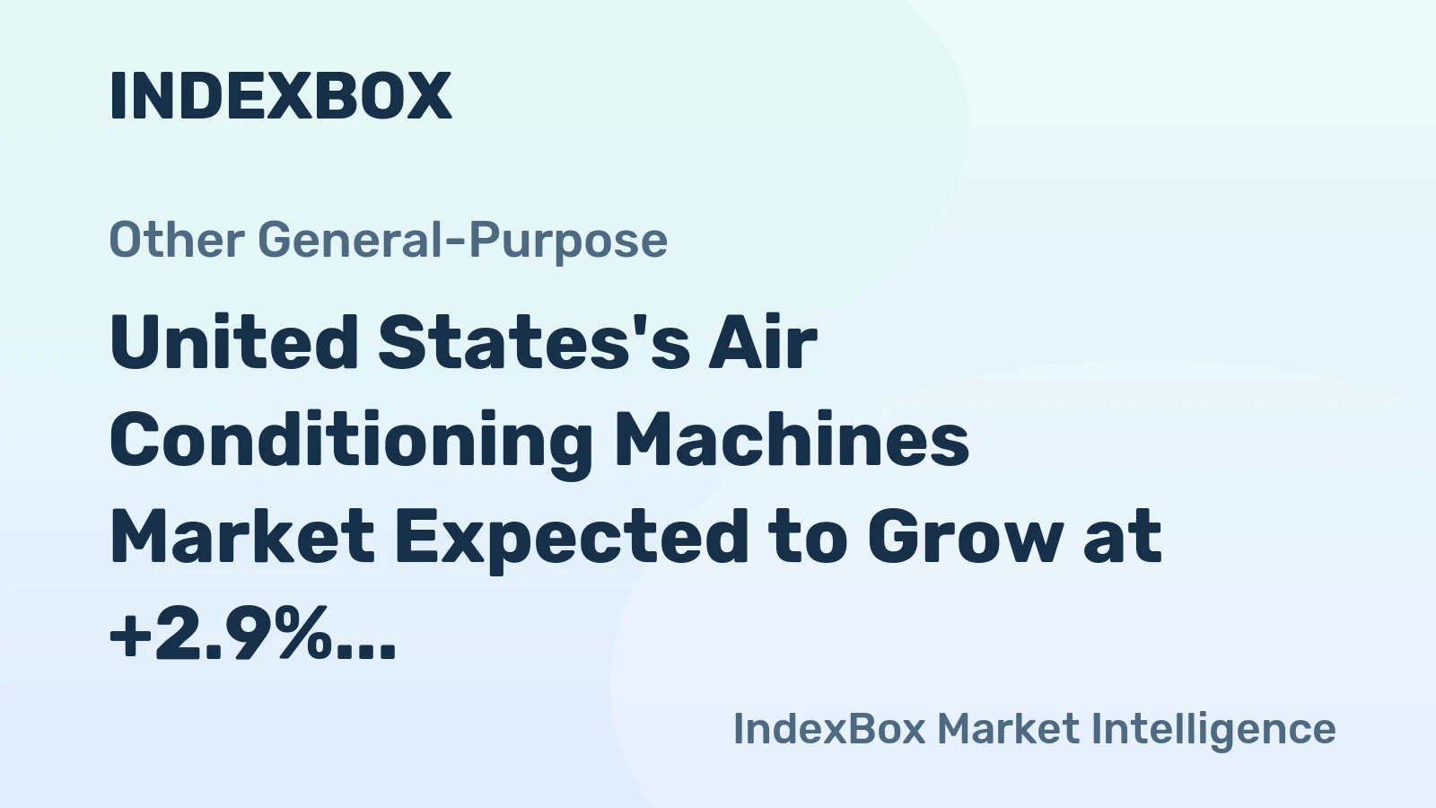 United States's Air Conditioning Machines Market Expected to Grow at +2.9% CAGR Over Next Decade