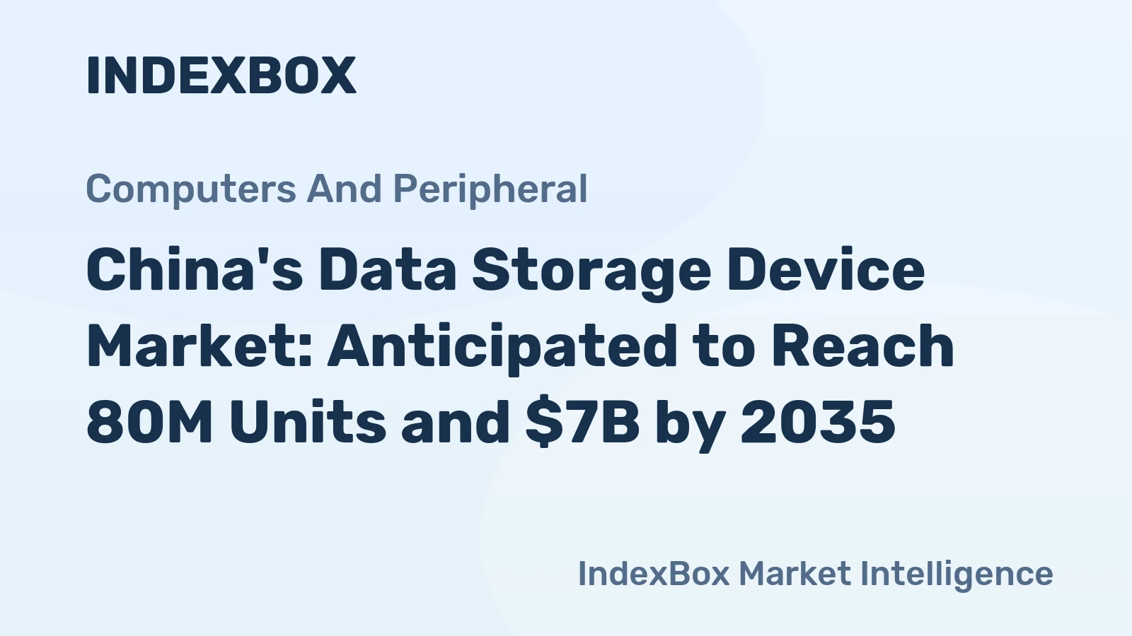 China's Data Storage Device Market: Anticipated to Reach 80M Units and $7B by 2035