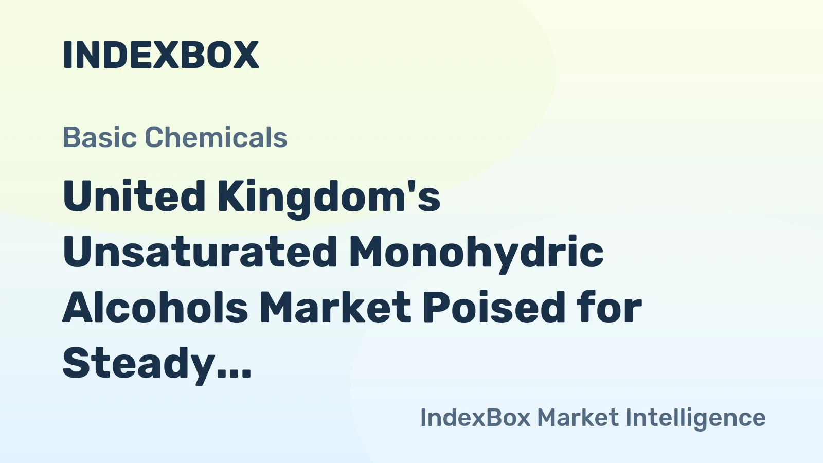 United Kingdom's Unsaturated Monohydric Alcohols Market Poised for Steady Growth With a 1.5% CAGR Through 2035