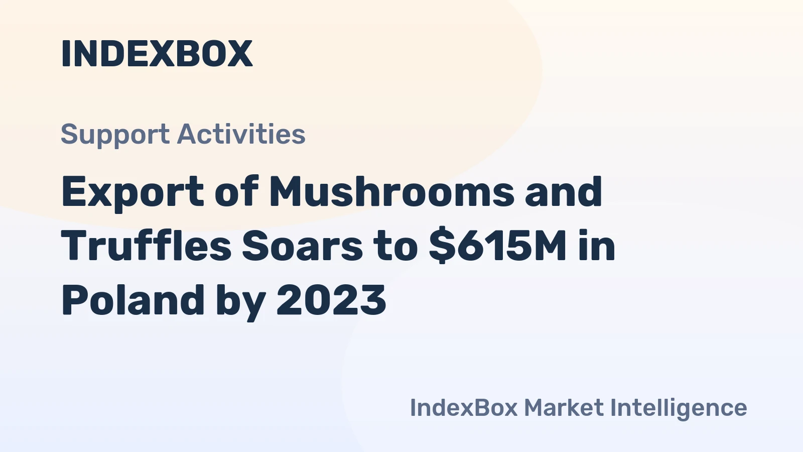 Export of Mushrooms and Truffles Soars to $615M in Poland by 2023