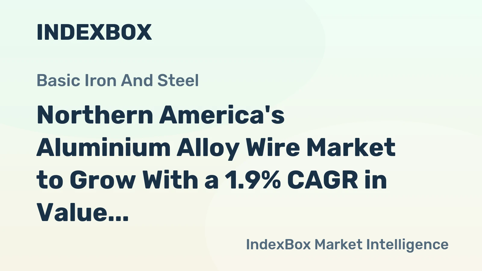 Northern America's Aluminium Alloy Wire Market to Grow With a 1.9% CAGR in Value Through 2035