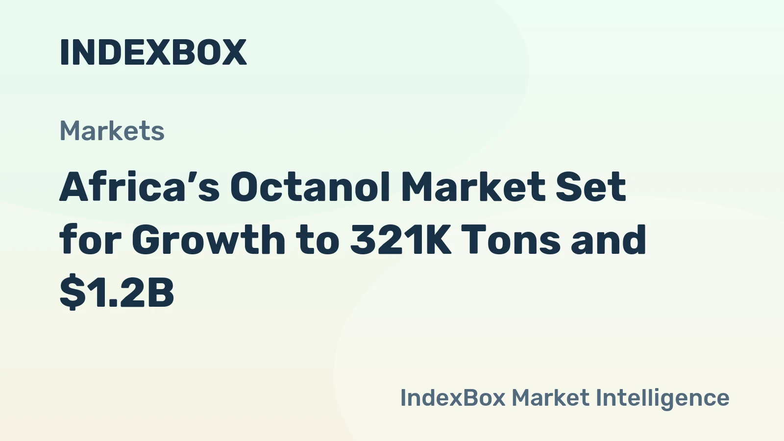 Africa’s Octanol Market Set for Growth to 321K Tons and $1.2B