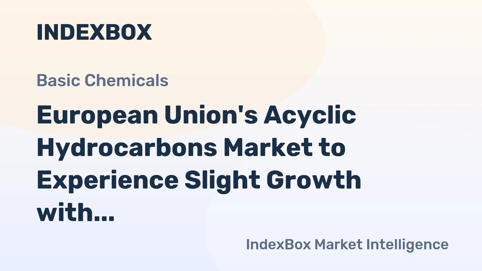 European Union's Acyclic Hydrocarbons Market to Experience Slight Growth with +0.9% CAGR from 2024-2035, Reaching 28M Tons in Volume