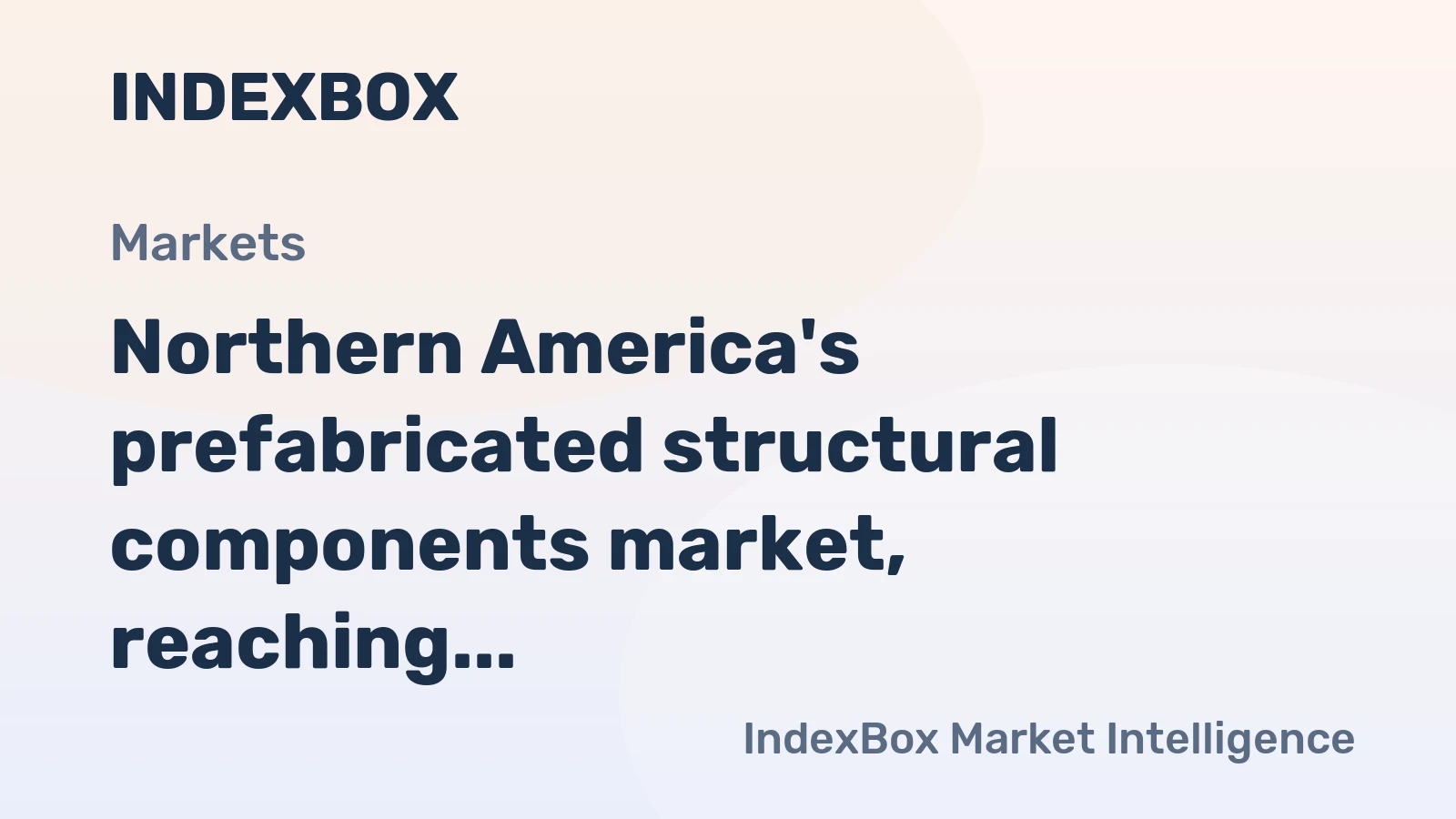 Northern America's prefabricated structural components market, reaching 100M tons and $30.8B by 2035, is forecast for steady growth in both volume and value.