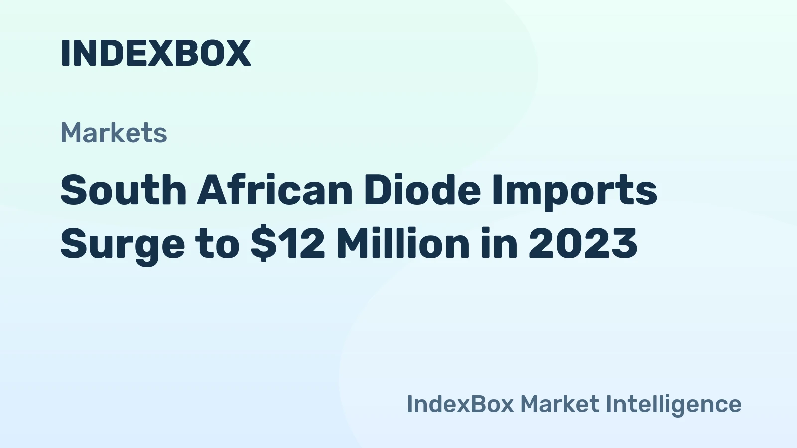 South African Diode Imports Surge to $12 Million in 2023