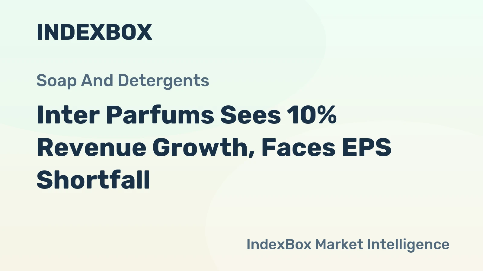 Inter Parfums Sees 10% Revenue Growth, Faces EPS Shortfall