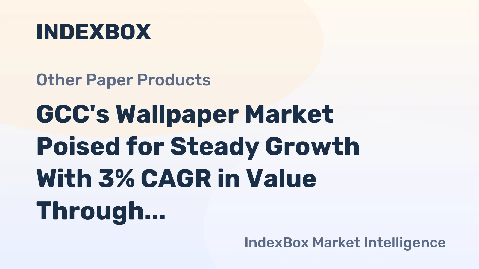 GCC's Wallpaper Market Poised for Steady Growth With 3% CAGR in Value Through 2035