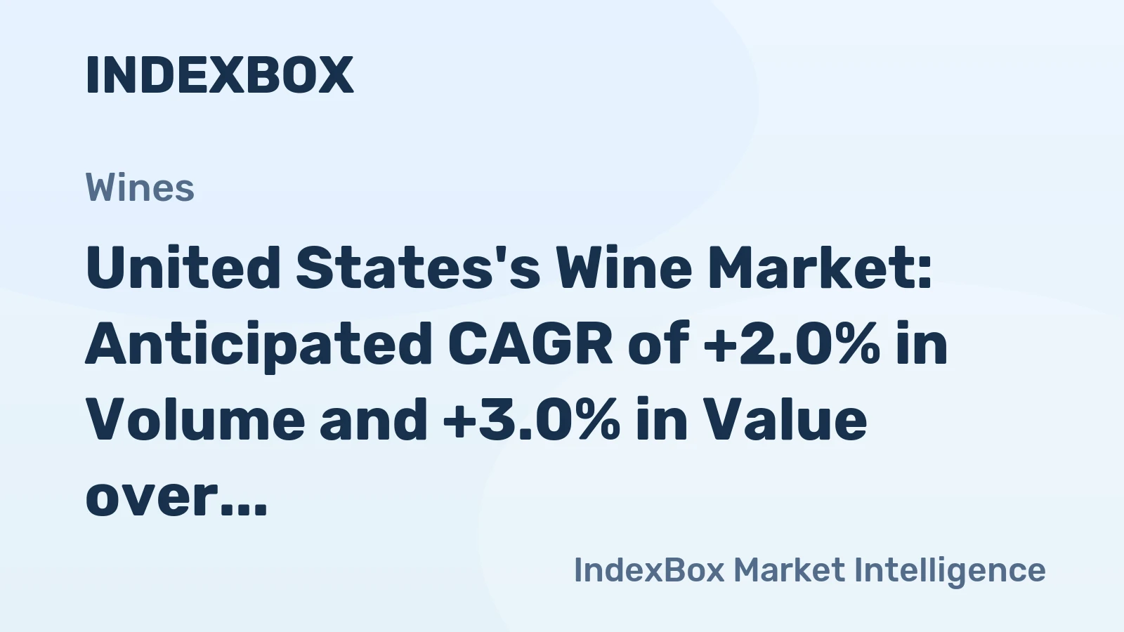 United States's Wine Market: Anticipated CAGR of +2.0% in Volume and +3.0% in Value over 2024-2035