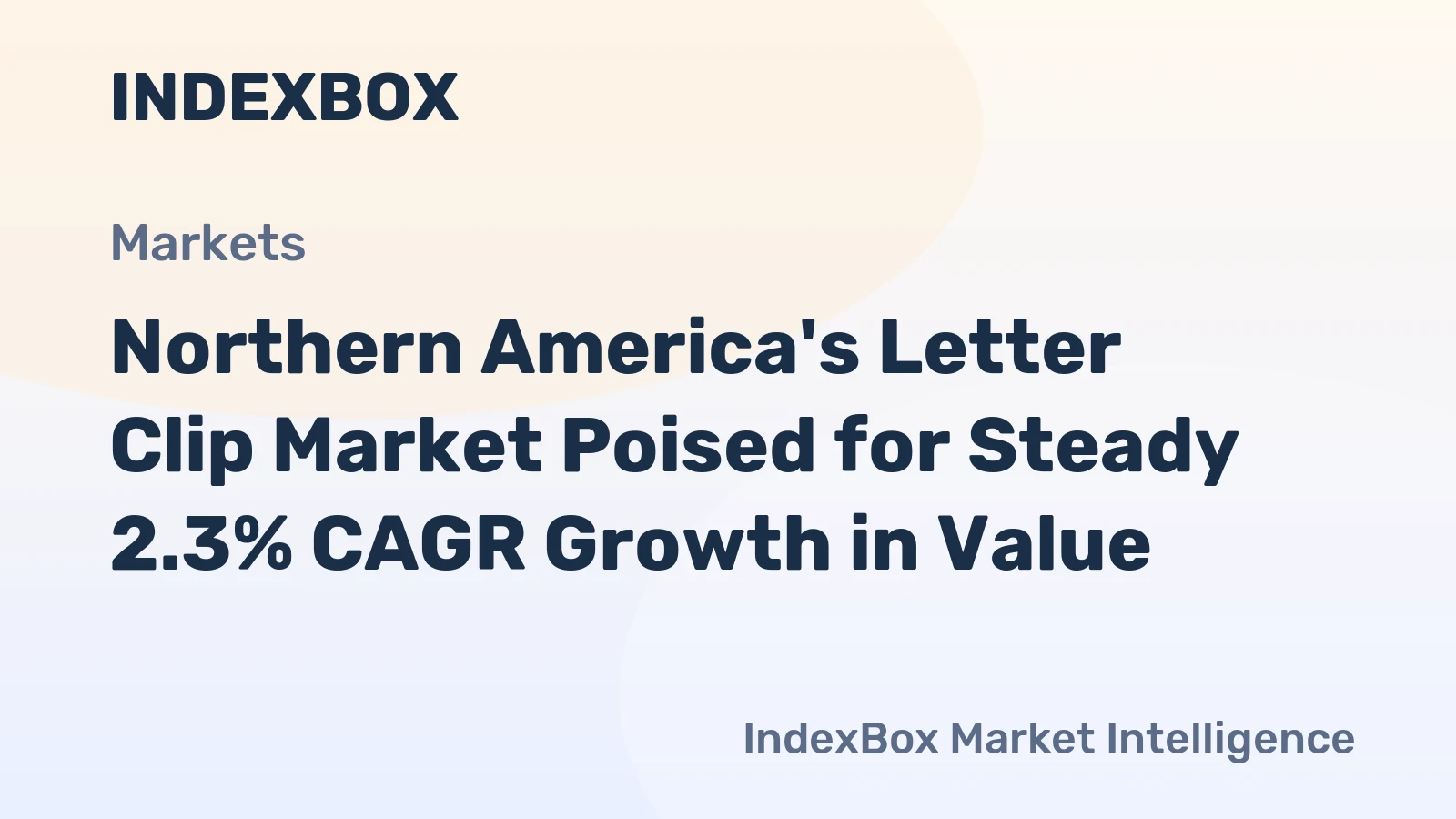 Northern America's Letter Clip Market Poised for Steady 2.3% CAGR Growth in Value
