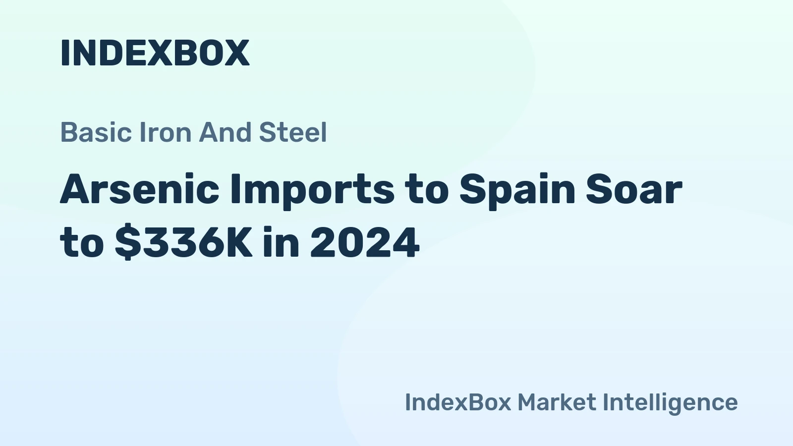 Arsenic Imports to Spain Soar to $336K in 2024