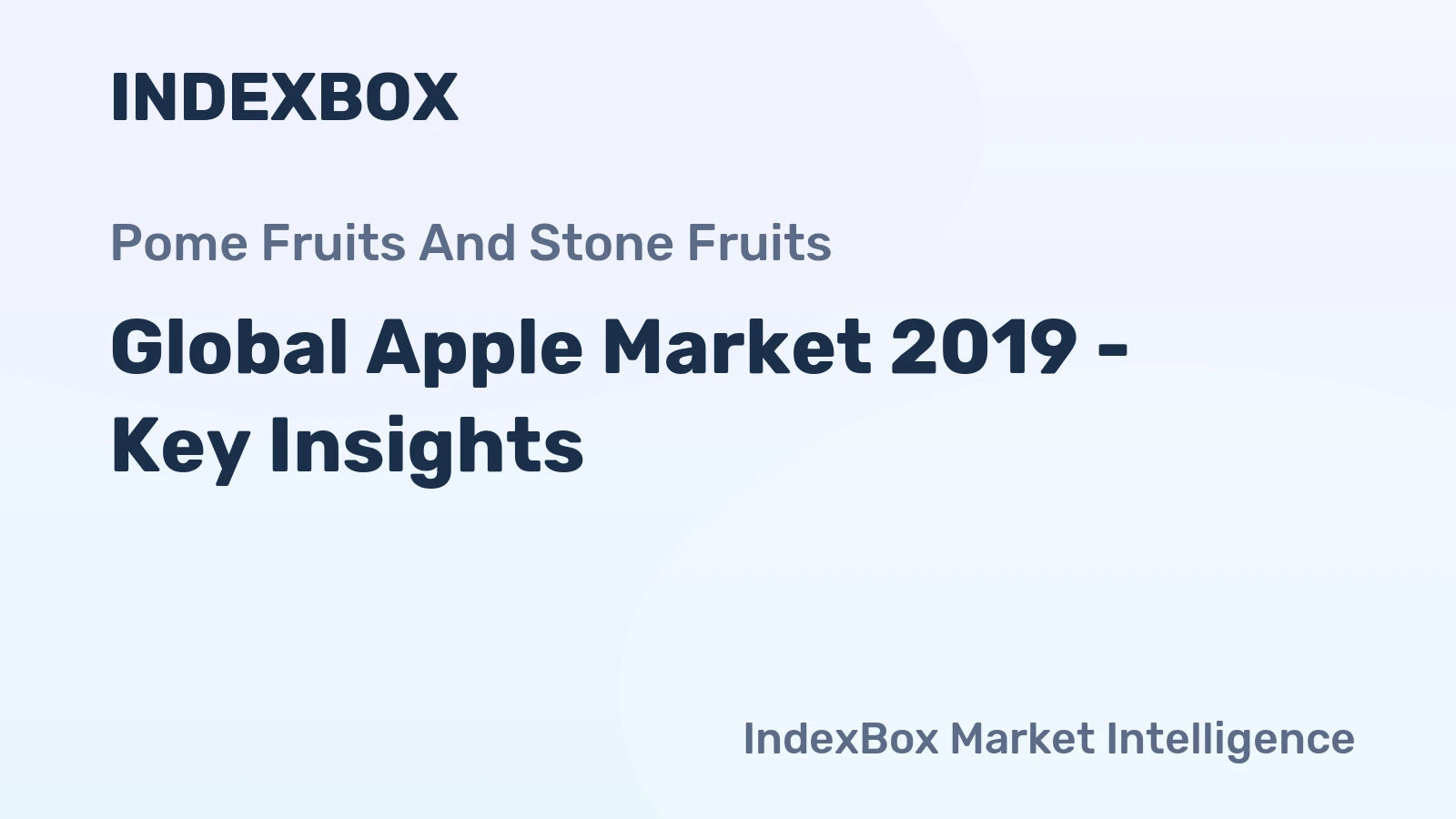 Global Apple Market 2019 - Key Insights