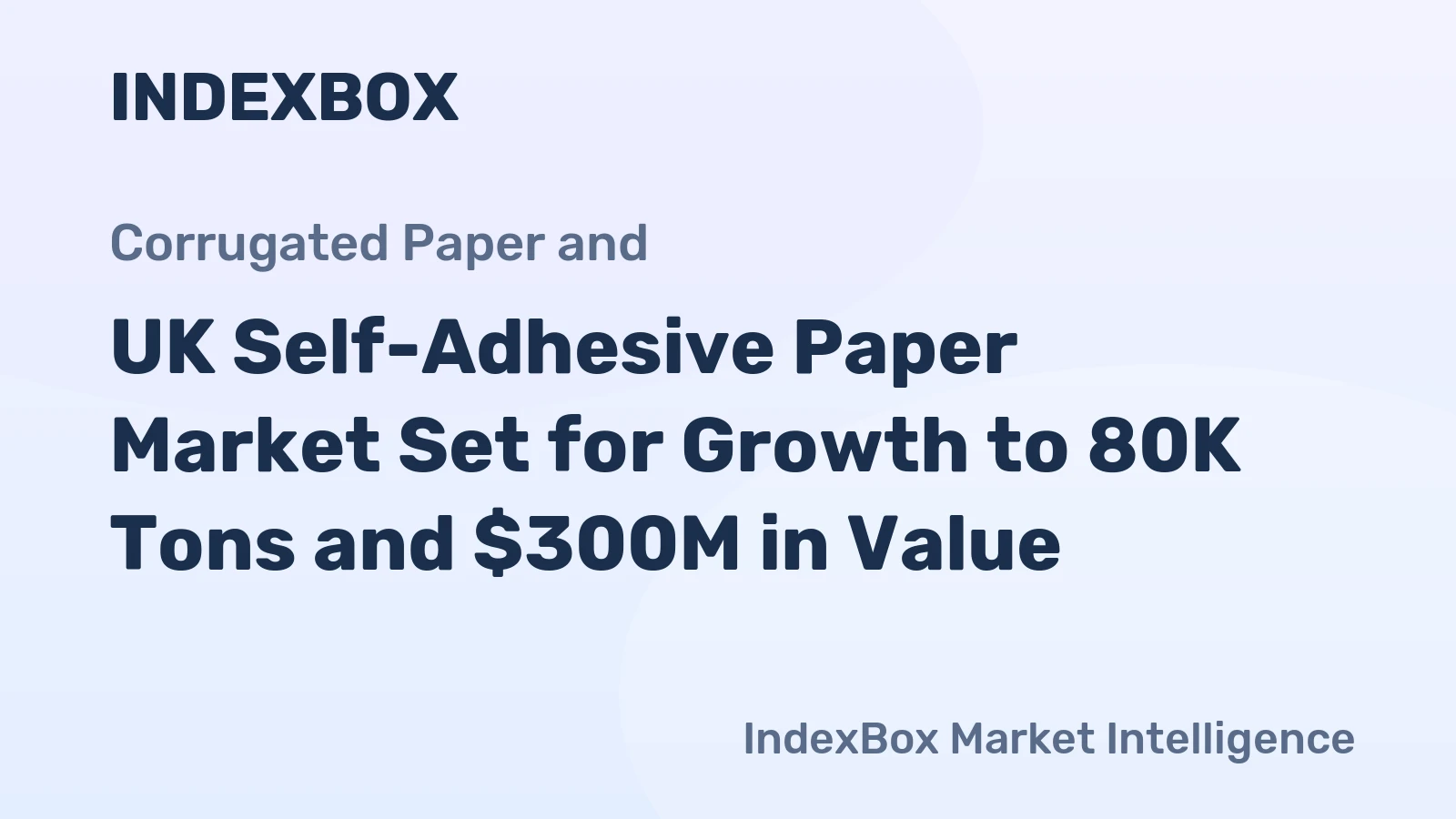 UK Self-Adhesive Paper Market Set for Growth to 80K Tons and $300M in Value