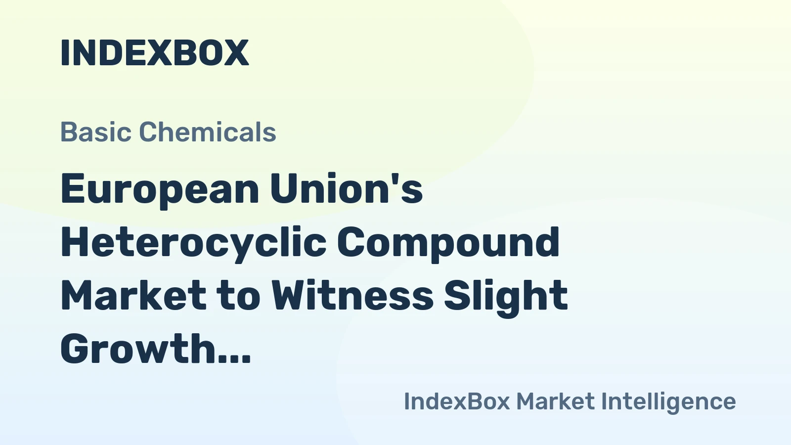 European Union's Heterocyclic Compound Market to Witness Slight Growth with a CAGR of +0.6% from 2024 to 2035