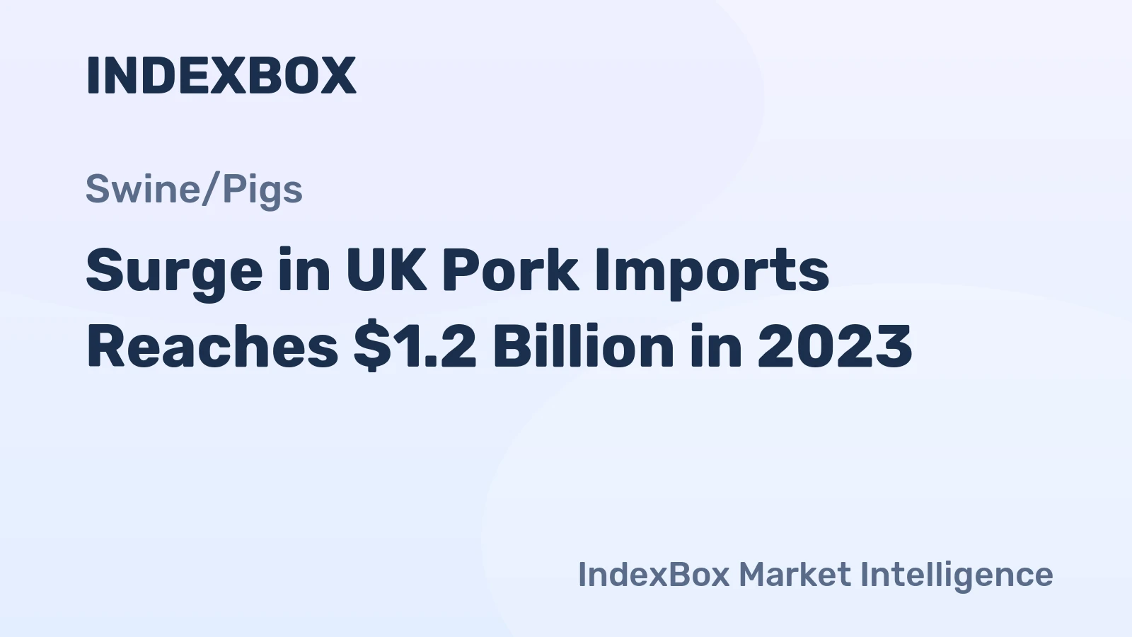 Surge in UK Pork Imports Reaches $1.2 Billion in 2023