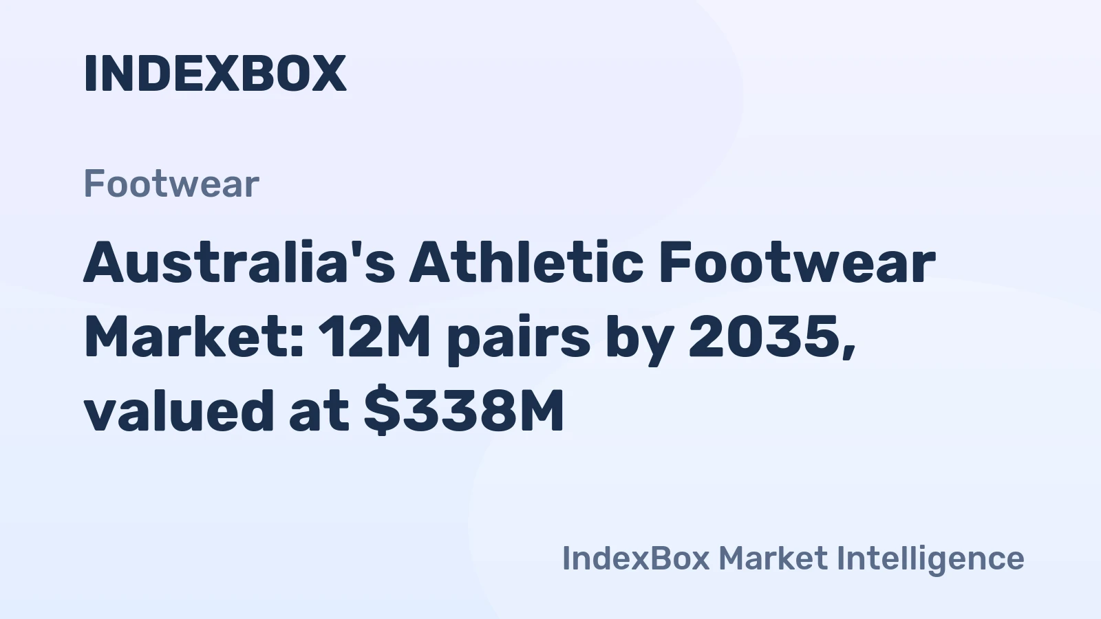 Australia's Athletic Footwear Market: 12M pairs by 2035, valued at $338M