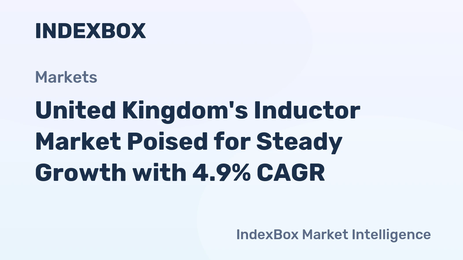 United Kingdom's Inductor Market Poised for Steady Growth with 4.9% CAGR