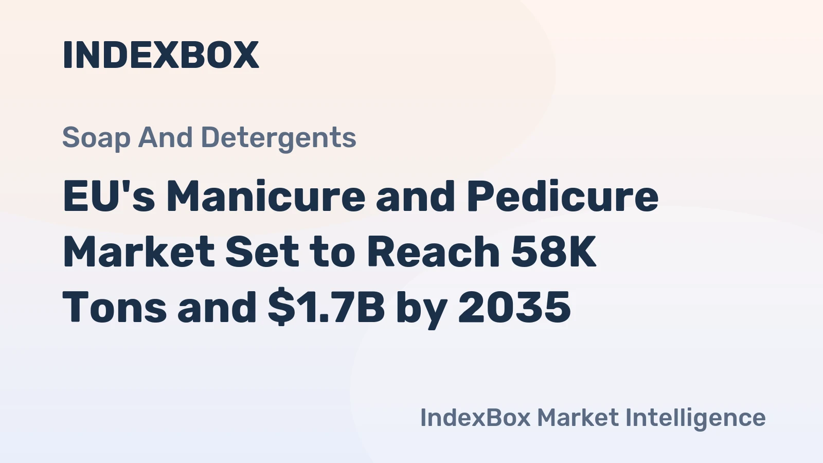EU's Manicure and Pedicure Market Set to Reach 58K Tons and $1.7B by 2035