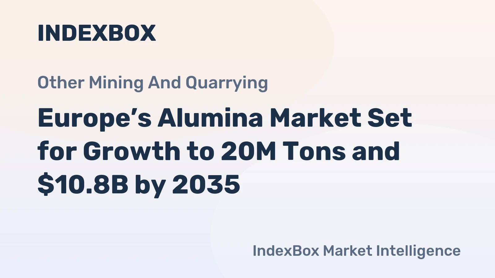 Europe’s Alumina Market Set for Growth to 20M Tons and $10.8B by 2035