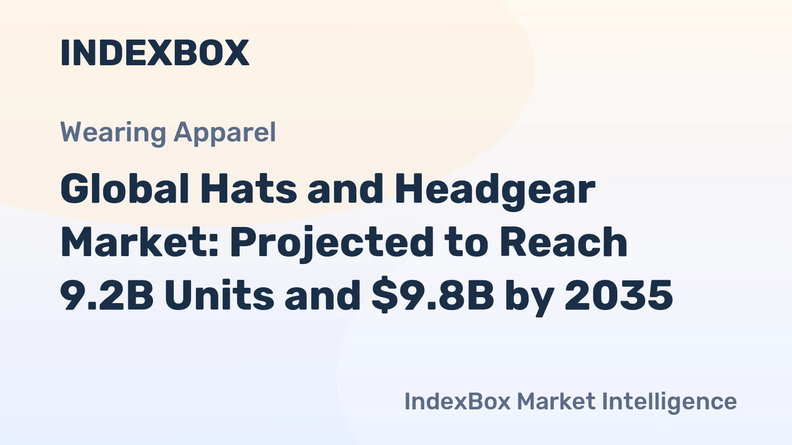 Global Hats and Headgear Market: Projected to Reach 9.2B Units and $9.8B by 2035
