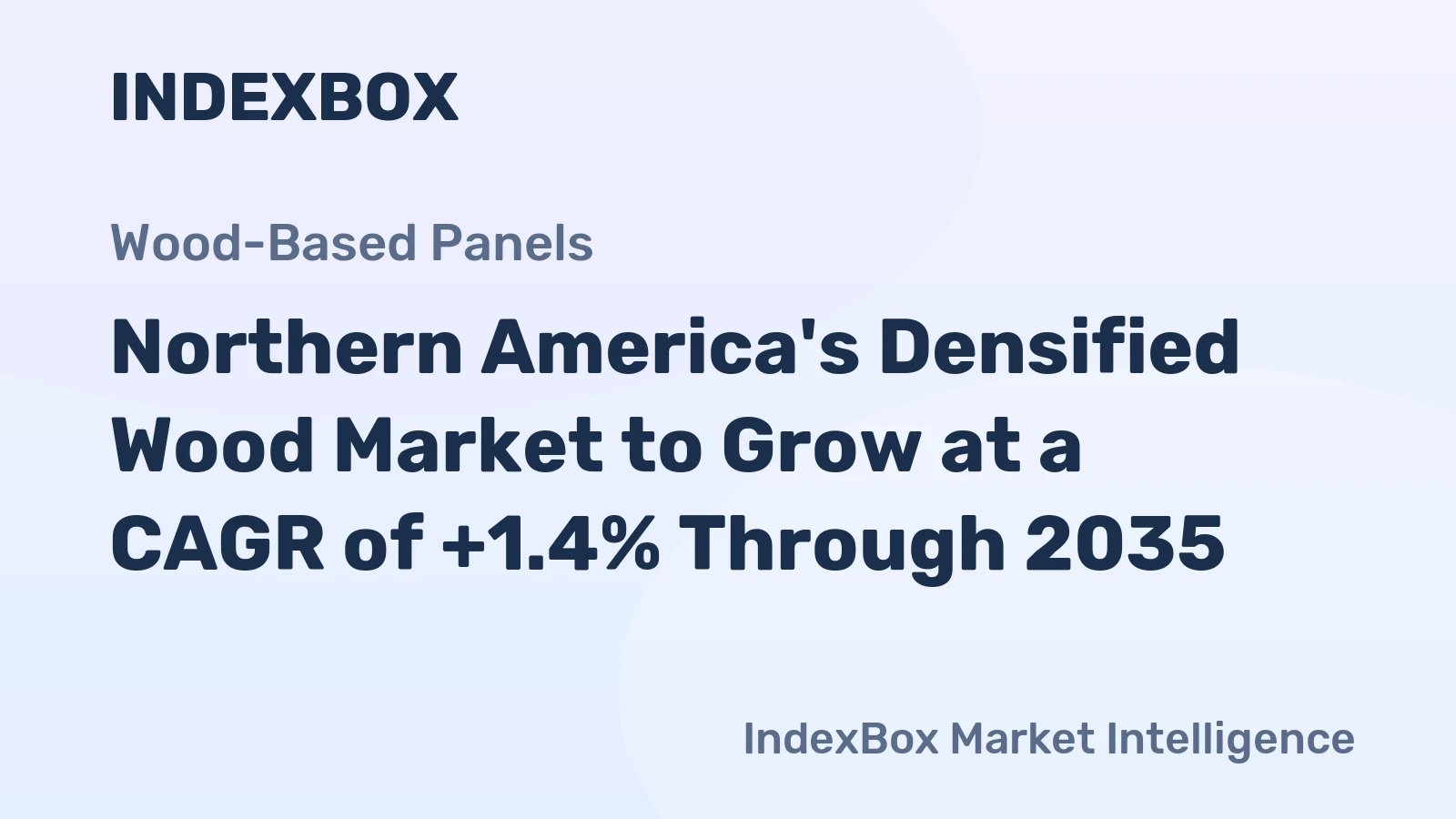 Northern America's Densified Wood Market to Grow at a CAGR of +1.4% Through 2035