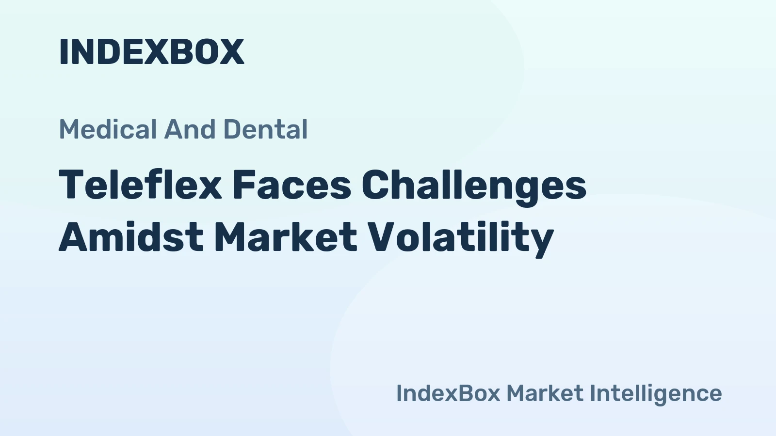 Teleflex Faces Challenges Amidst Market Volatility