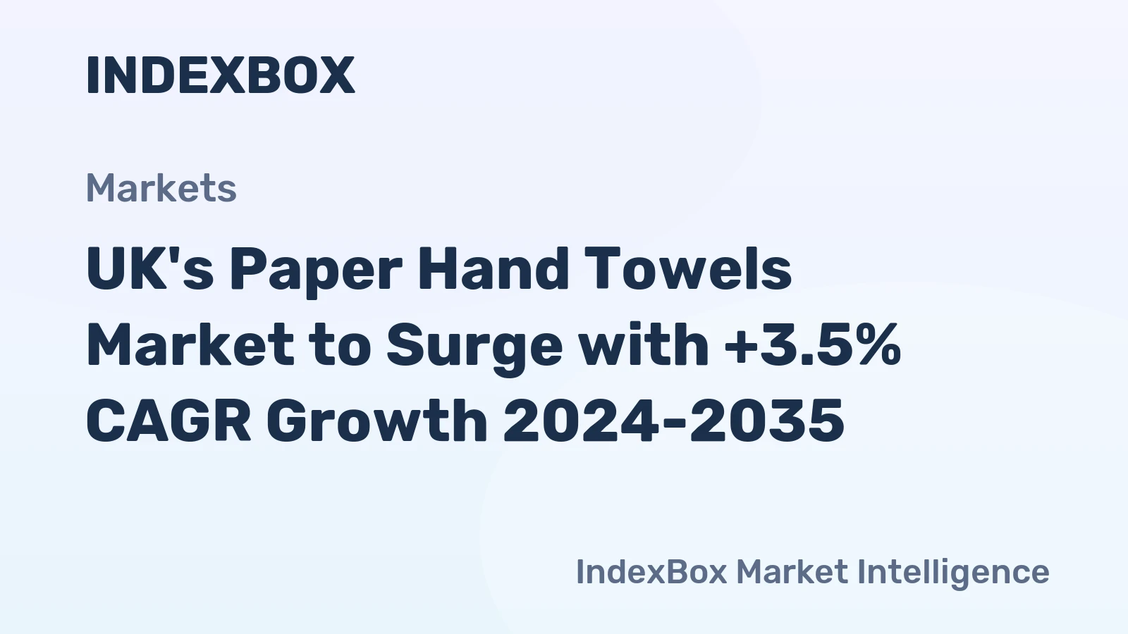 UK's Paper Hand Towels Market to Surge with +3.5% CAGR Growth 2024-2035