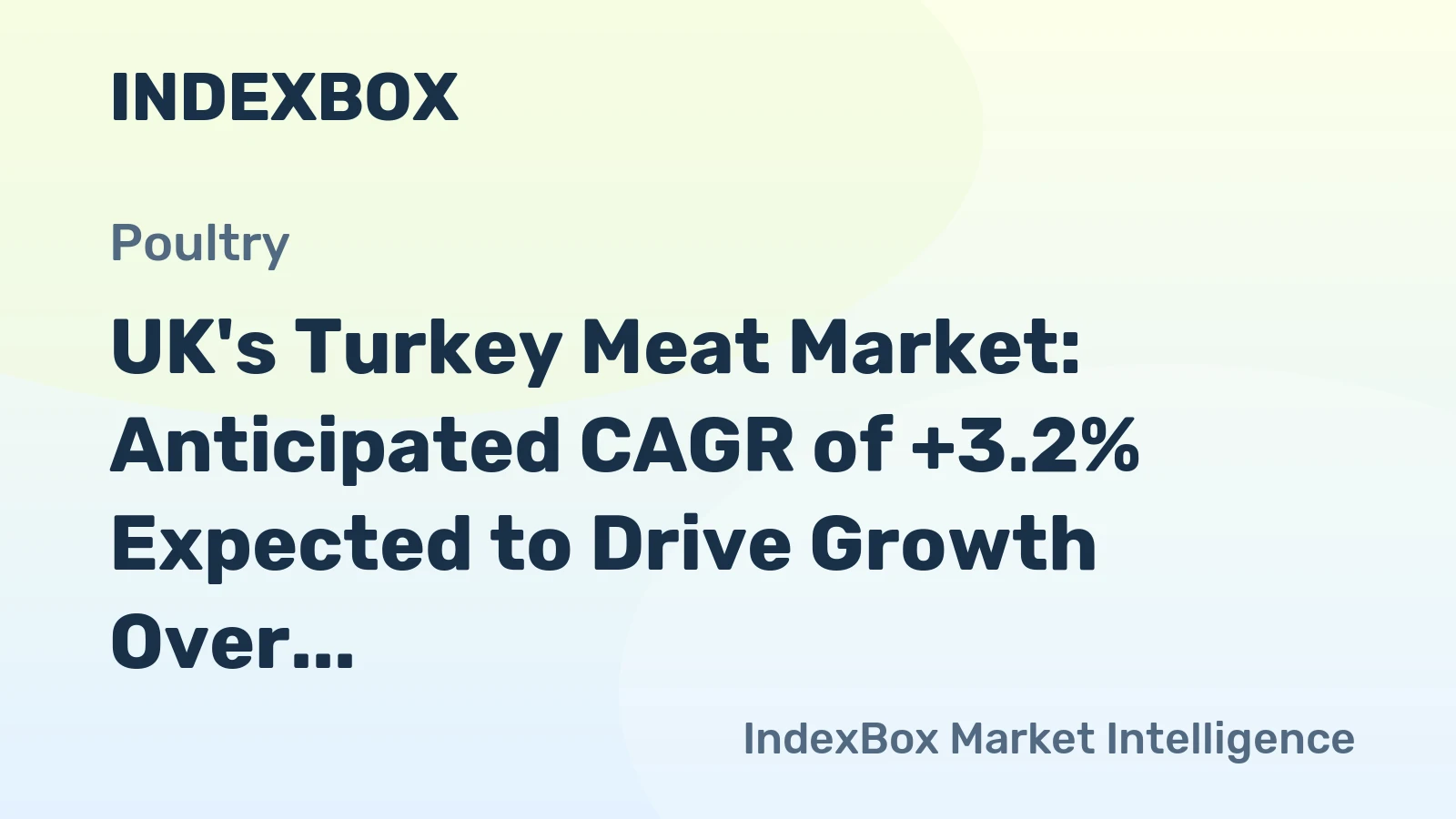 UK's Turkey Meat Market: Anticipated CAGR of +3.2% Expected to Drive Growth Over Next Decade
