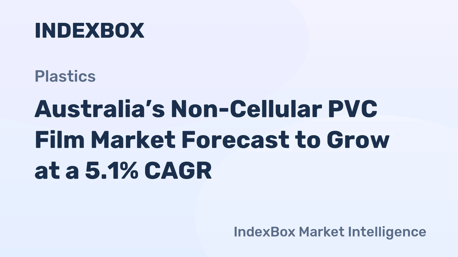 Australia’s Non-Cellular PVC Film Market Forecast to Grow at a 5.1% CAGR