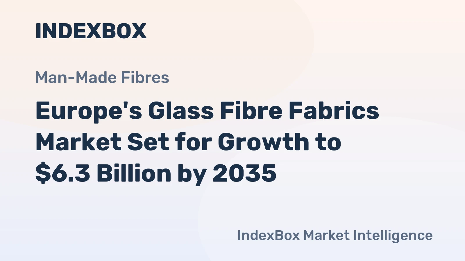 Europe's Glass Fibre Fabrics Market Set for Growth to $6.3 Billion by 2035