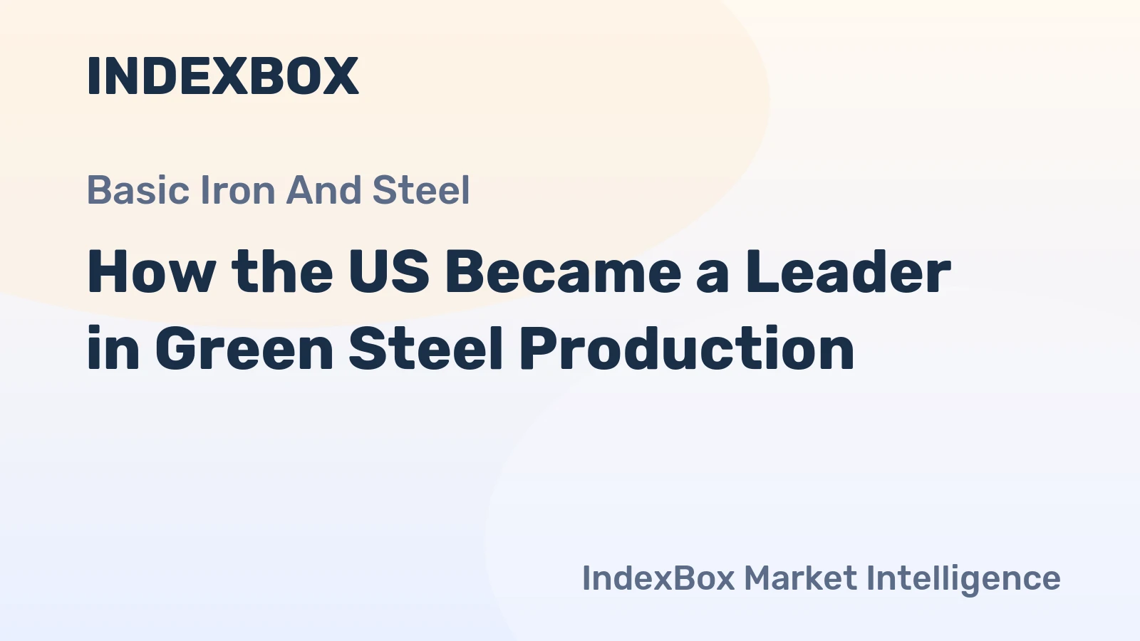 How the US Became a Leader in Green Steel Production