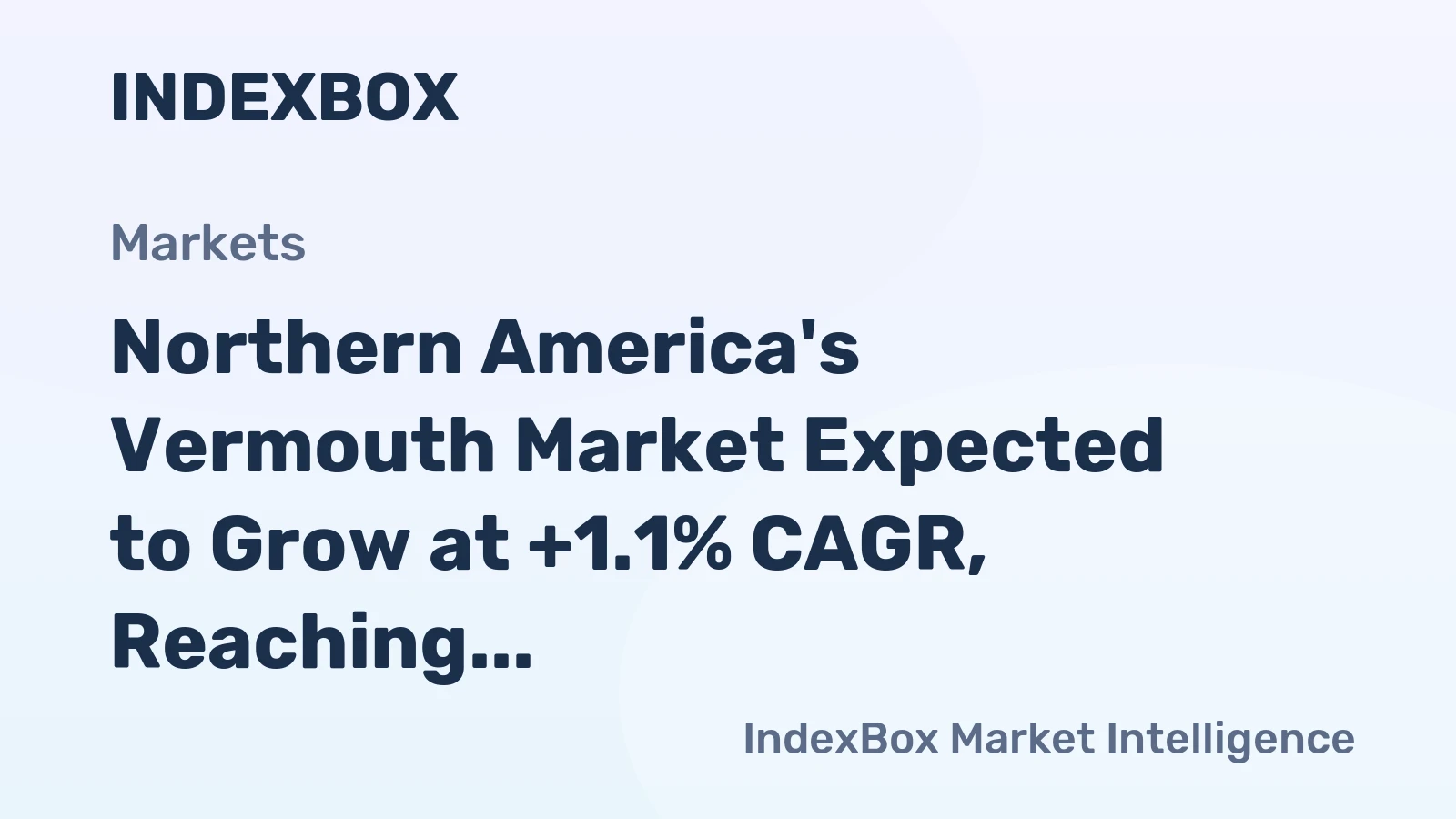 Northern America's Vermouth Market Expected to Grow at +1.1% CAGR, Reaching 220M Litres by 2035