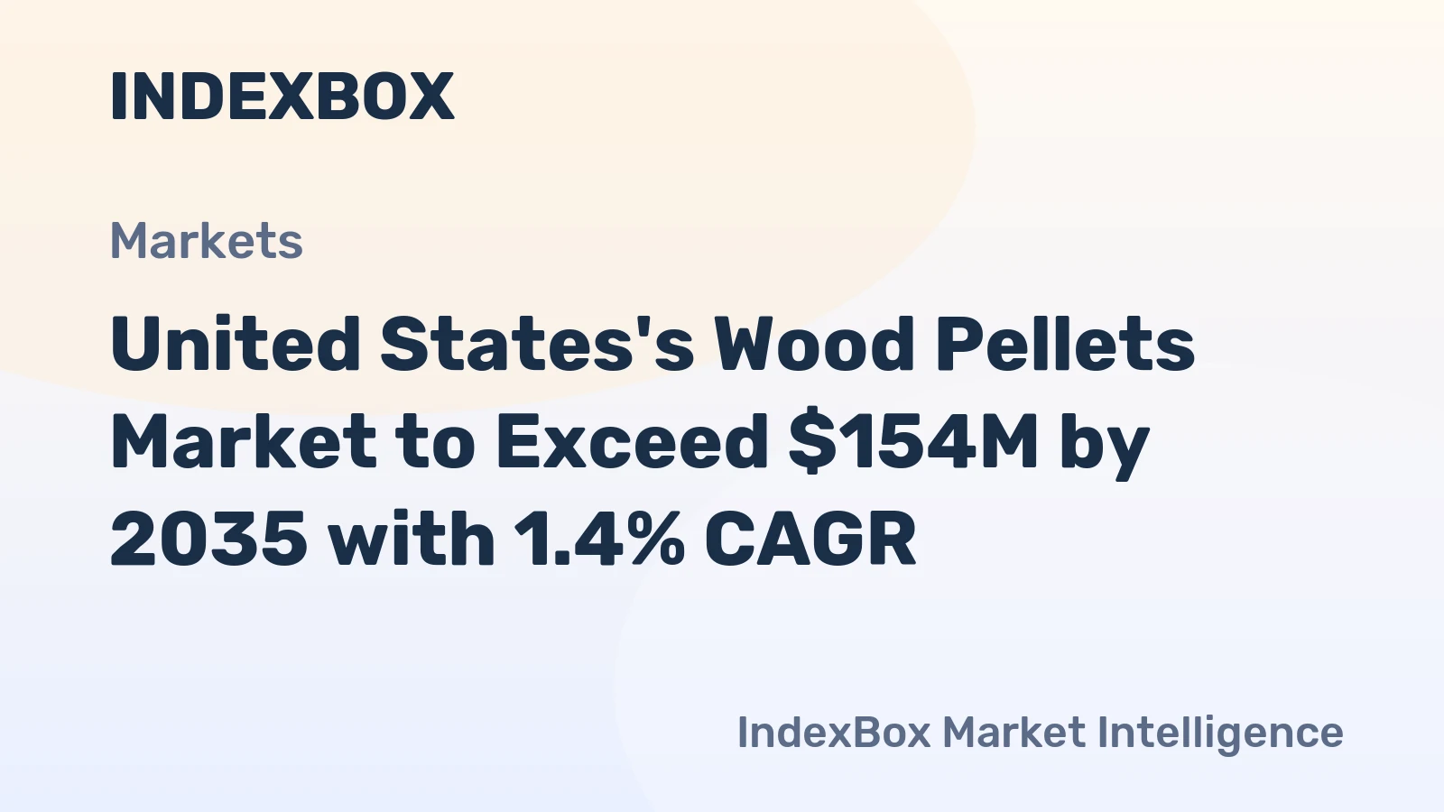 United States's Wood Pellets Market to Exceed $154M by 2035 with 1.4% CAGR