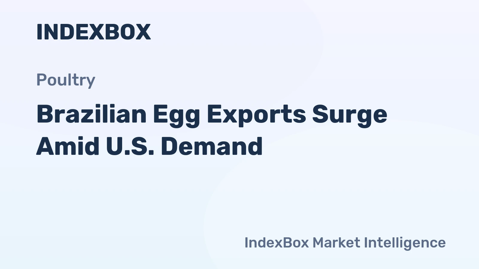 Brazilian Egg Exports Surge Amid U.S. Demand