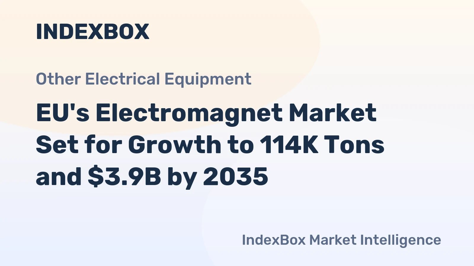 EU's Electromagnet Market Set for Growth to 114K Tons and $3.9B by 2035