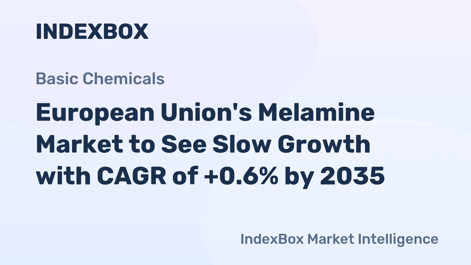European Union's Melamine Market to See Slow Growth with CAGR of +0.6% by 2035