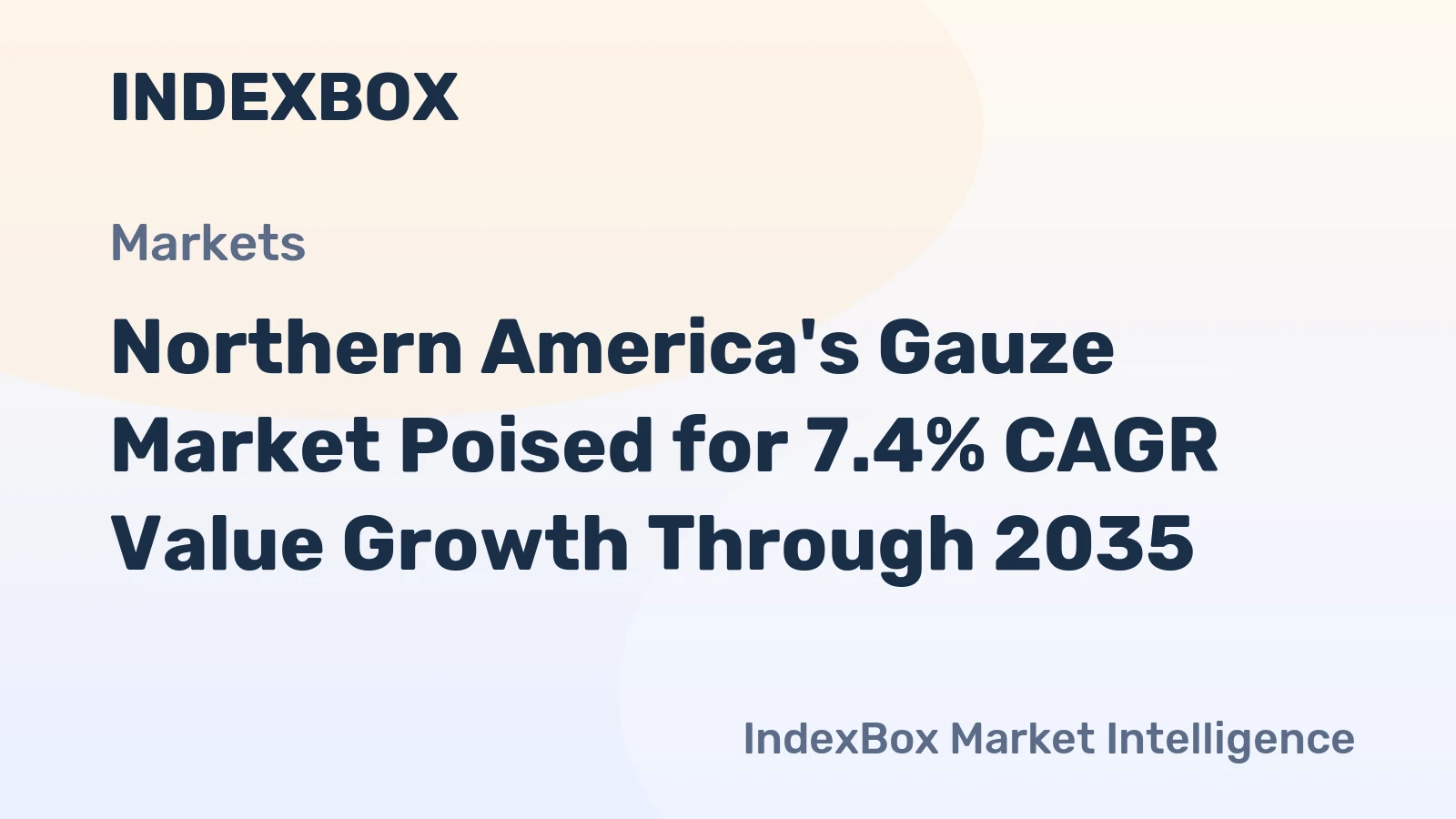 Northern America's Gauze Market Poised for 7.4% CAGR Value Growth Through 2035