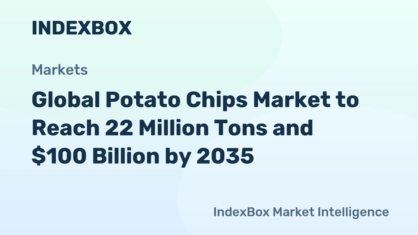Global Potato Chips Market to Reach 22 Million Tons and $100 Billion by 2035