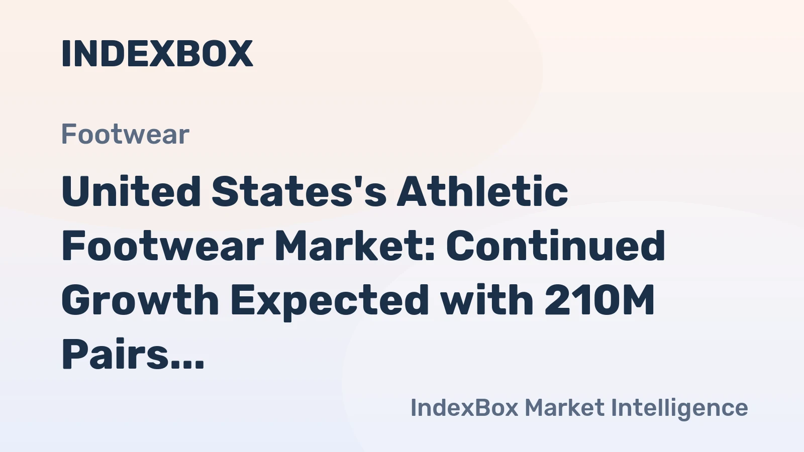 United States's Athletic Footwear Market: Continued Growth Expected with 210M Pairs and $3.5B Value by 2035
